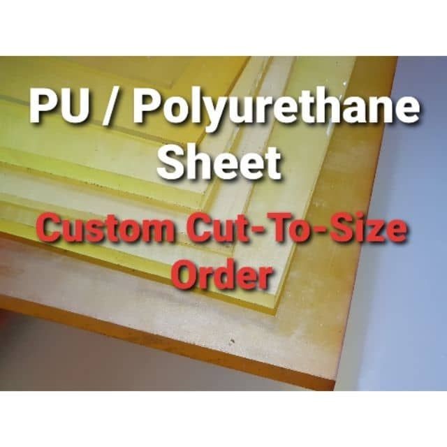 PU / Polyurethane Sheet ( Custom Cut-To-Size ) 90A Shore Hardness ...
