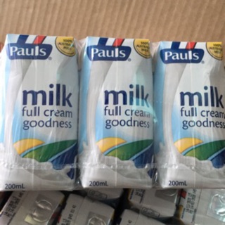 Pauls Whole Milk, Strawberry Flavor, Chocolate Flavor 200 ml Box Of 24 Boxes | Shopee Malaysia