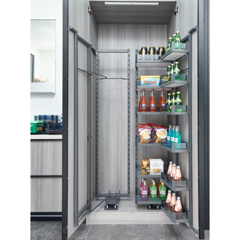 Koegor Tall Unit Pull Out Basketkicthen Accessoriesstainless Steelpull Out Basketdrawertall