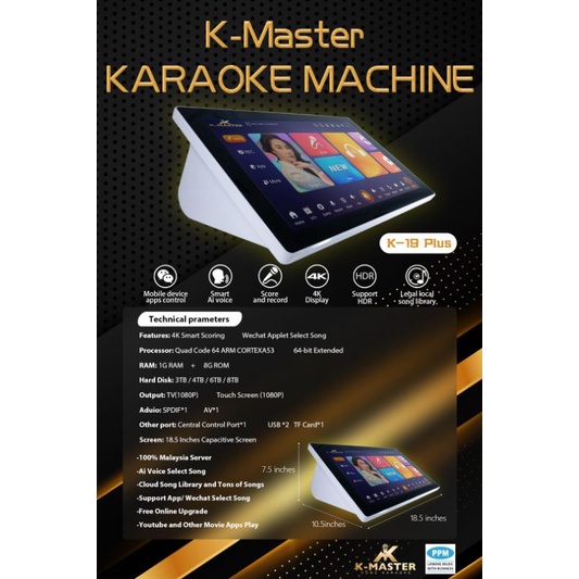 k master Karaoke system malaysia, Online Shop | Shopee Malaysia