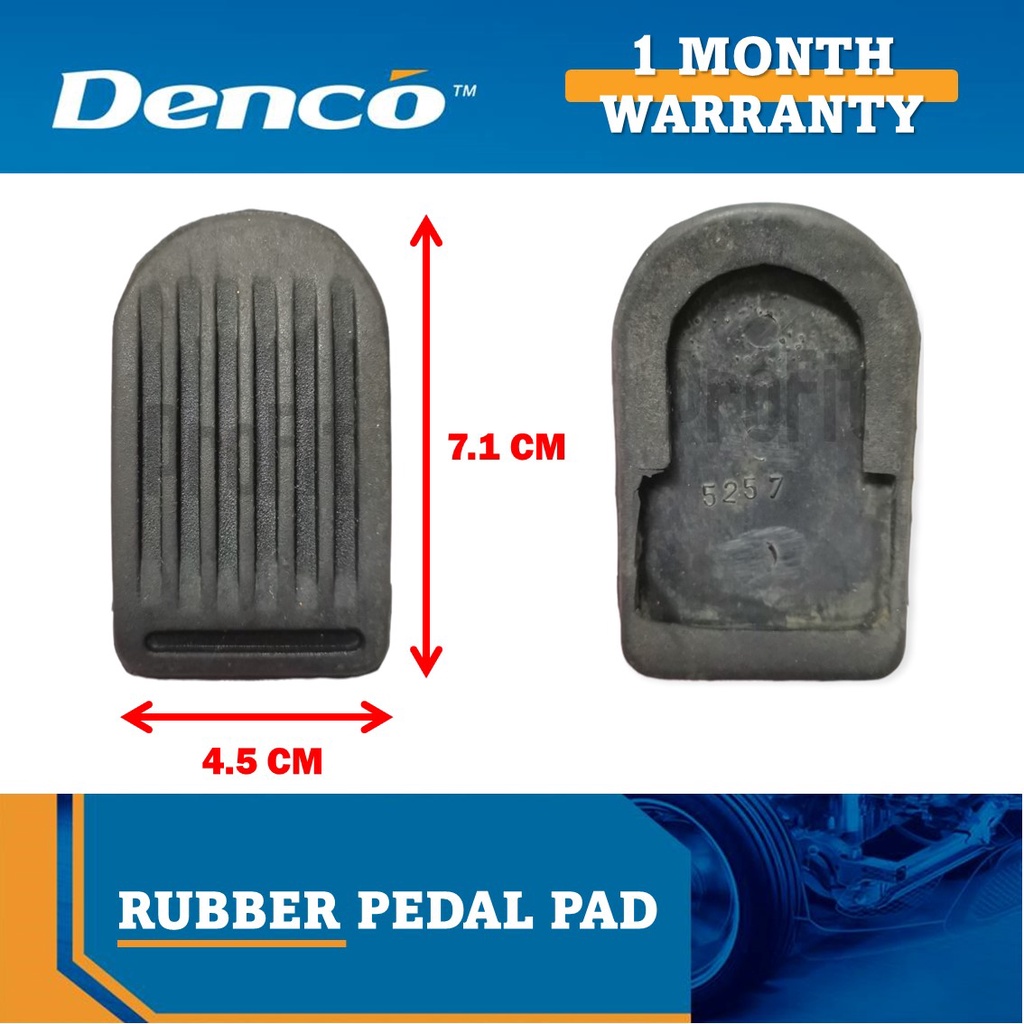 1M Warranty Austin Mini Cooper A850 Denco Pedal Pad Rubber Brake Pad ...