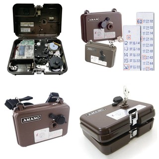 Amano PR-600 Watchman Clock (1 Unit) + Station Key No.1,2,3,4 With Box ...