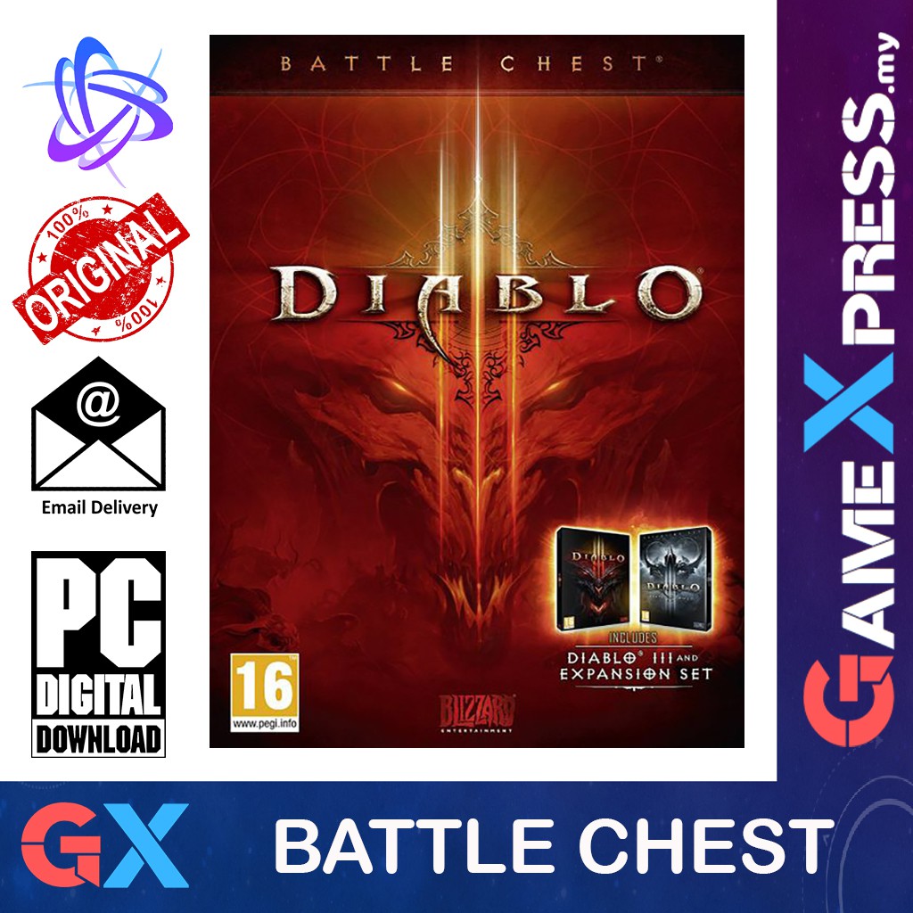 Diablo III 3 Battle Chest PC Game Blizzard Platform | Shopee Malaysia
