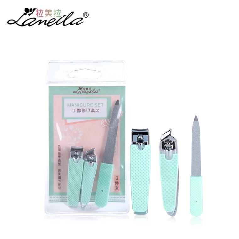 LMLTOP Lameila 3 In 1 Nail Clipper Set Pedicure Manicure Tools Set Nail ...