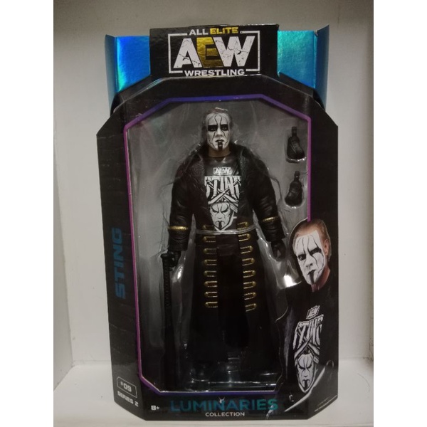 Jazwares AEW Unmatched Series 2 Sting Luminaries Collection Wrestling Figure | Shopee Malaysia