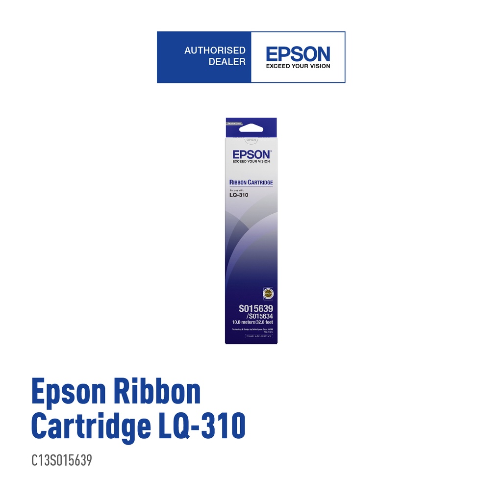 EPSON LQ 310 RIBBON CATRIDGE for DOT MATRIX PRINTER | Shopee Malaysia