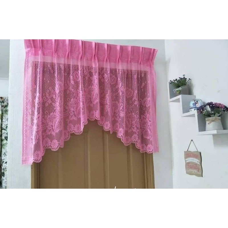 LANGSIR LACE GUNA CANGKUK @ HOOK RAIL 345 | Shopee Malaysia