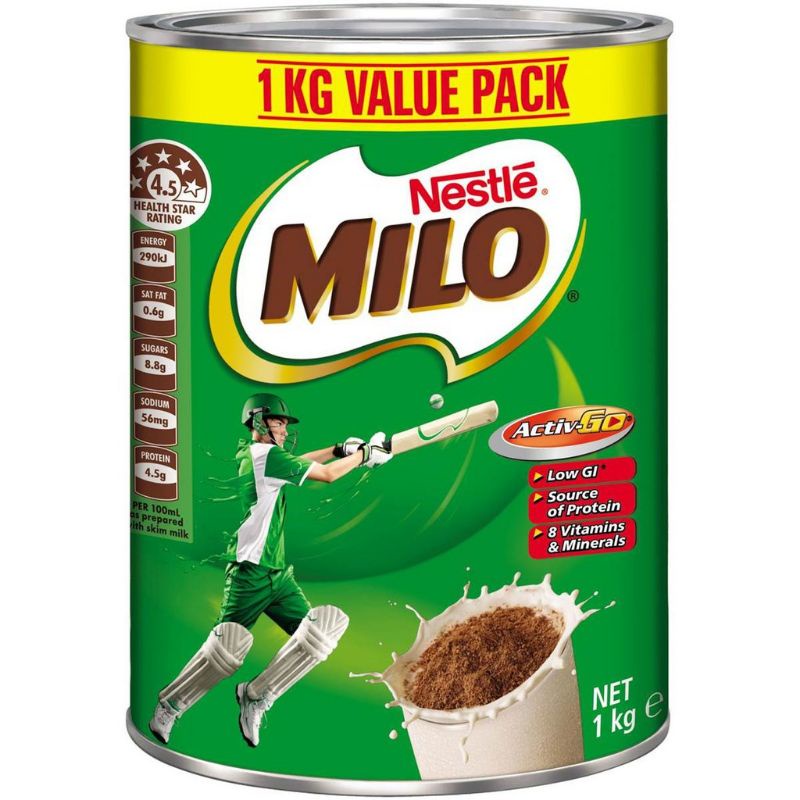 Milo 1kg VALUE PACK MADE IN AUSTRALIA EXPIRED 04/2023 | Shopee Malaysia