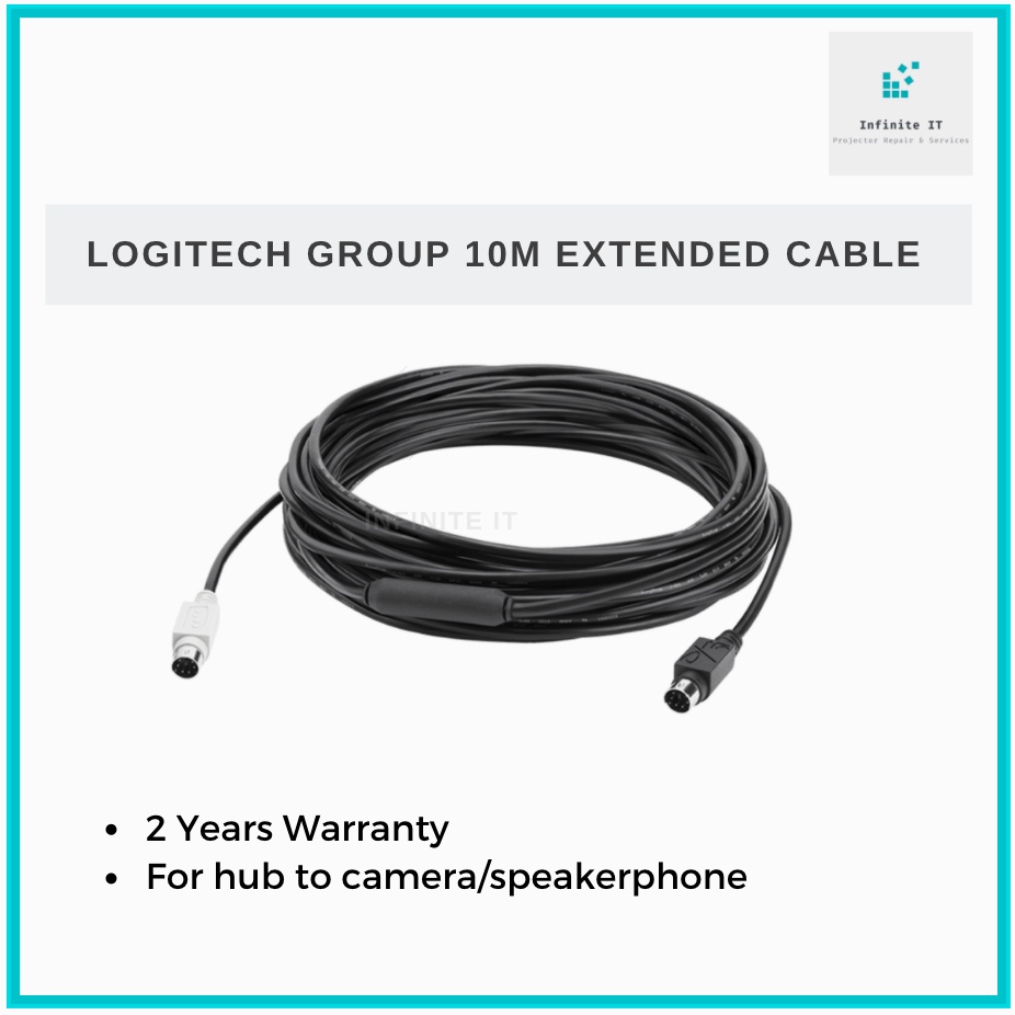 Logitech 10m Extended Cable for Logitech Group | Shopee Malaysia