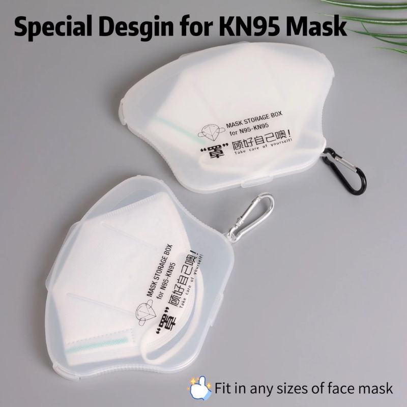 KN95 N95 Mask Box Mask Cover Container Mask Storage Box Mask Casing ...
