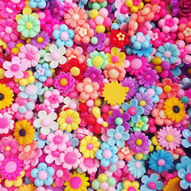 RESIN BUNGA BERWARNA | Shopee Malaysia