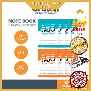 Buku 555 Nota Catatan Hutang GRABBIT 555 Notebook Pocket Size 3*5 ...