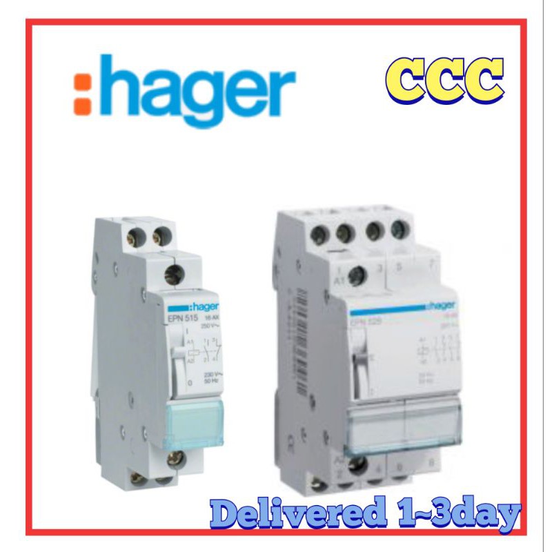 Hager EPN515/518/525 Latching Relay | Shopee Malaysia