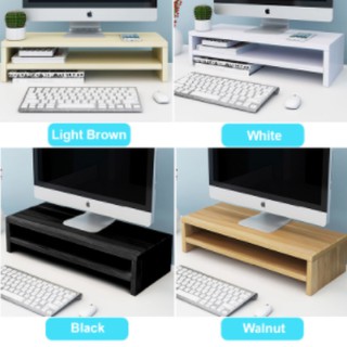 🍋1/2 Tier Computer Monitor Screen Increased Shelf Base Desktop Keyboard ...