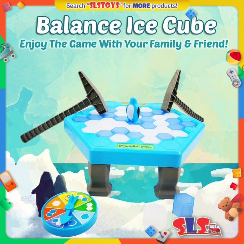 SLSTOYS Japan Famous Balance Ice Cube Penguin Ice Breaker V2 | Shopee ...