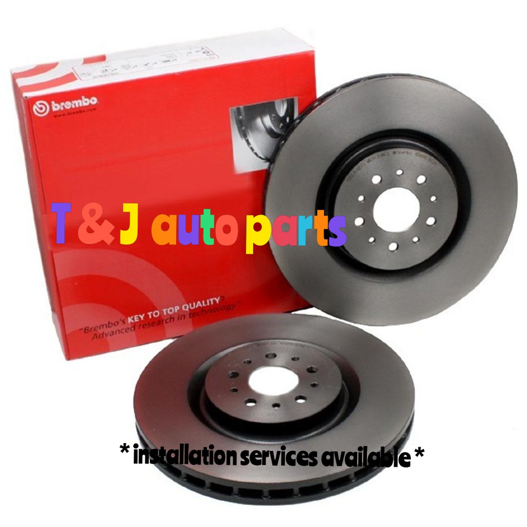 Toyota Corolla SEG AE101 AE111 Genuine BREMBO Brake Disc Rotor * 1 Set ...