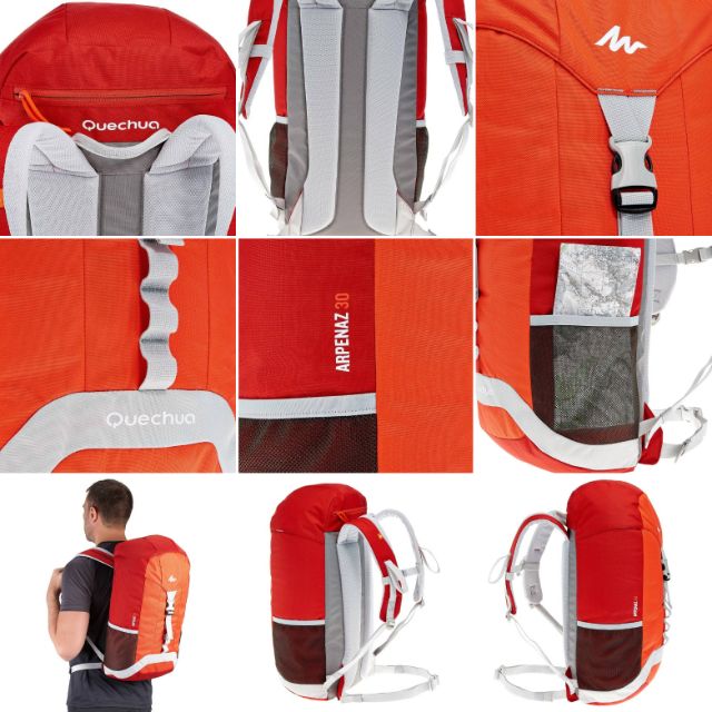 QUECHUA ARPENAZ 30 LITRE HIKING BACKPACK ORIGINAL Shopee Malaysia ...