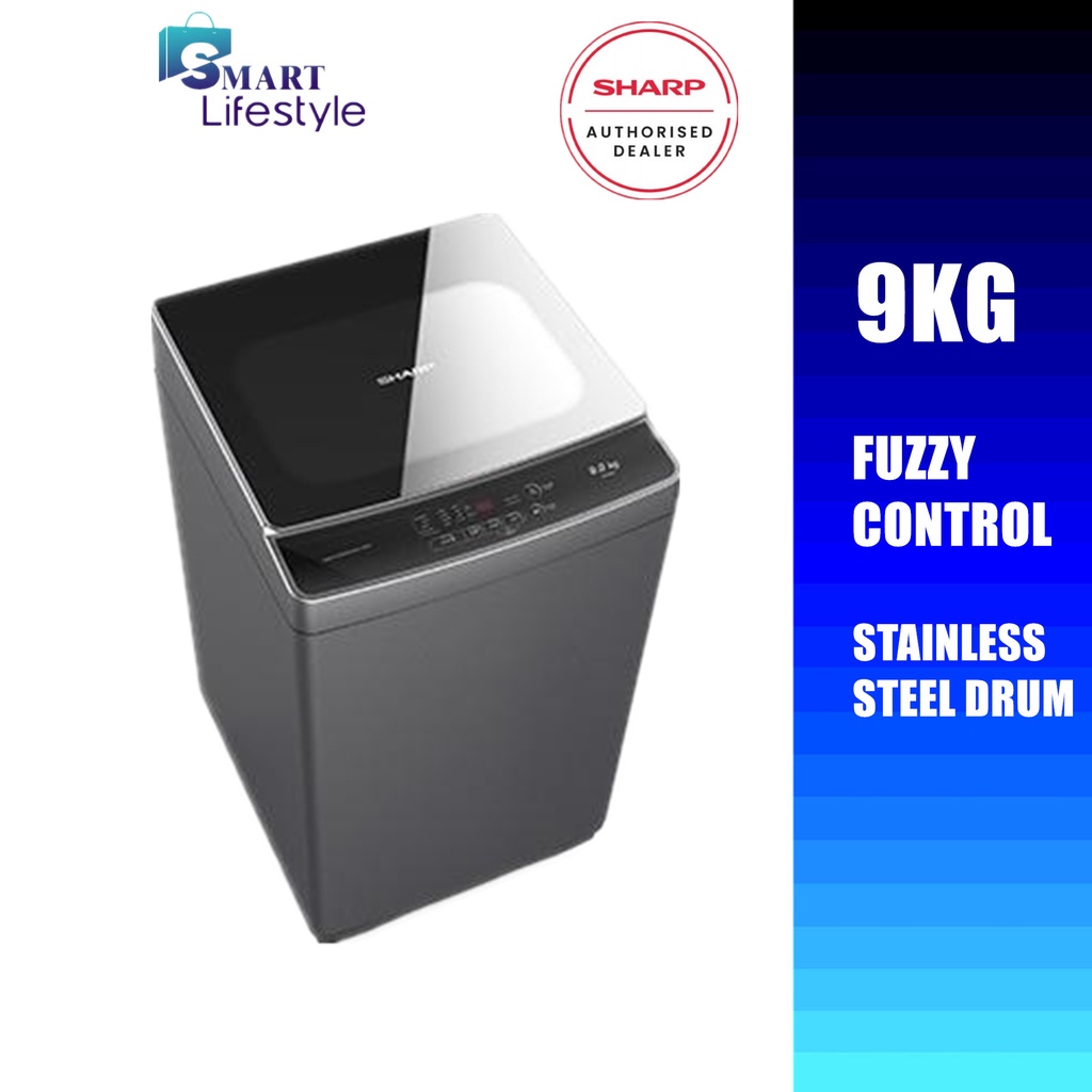 Sharp Washing Machine (9kg) ESX958 | Shopee Malaysia