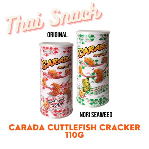Thai Carada Cuttlefish Cracker 110g Original/Seaweed Flavoured | Shopee ...