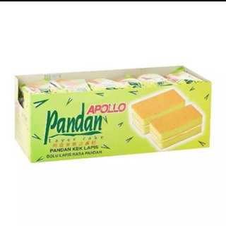 Apollo kek pandan 24pcs | Shopee Malaysia