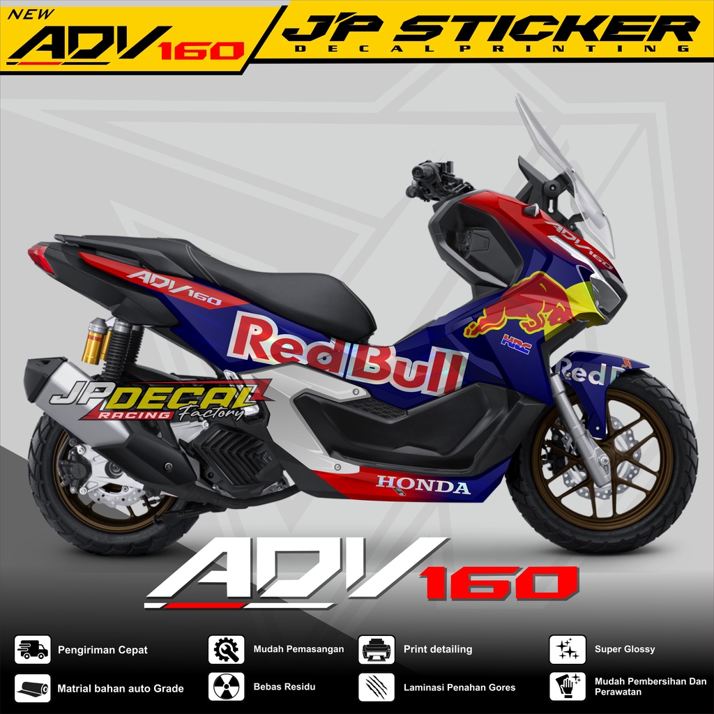 Adv 160 2022 Full Body Decal Sticker For Honda ADV 160 Hologram D5 011 ...