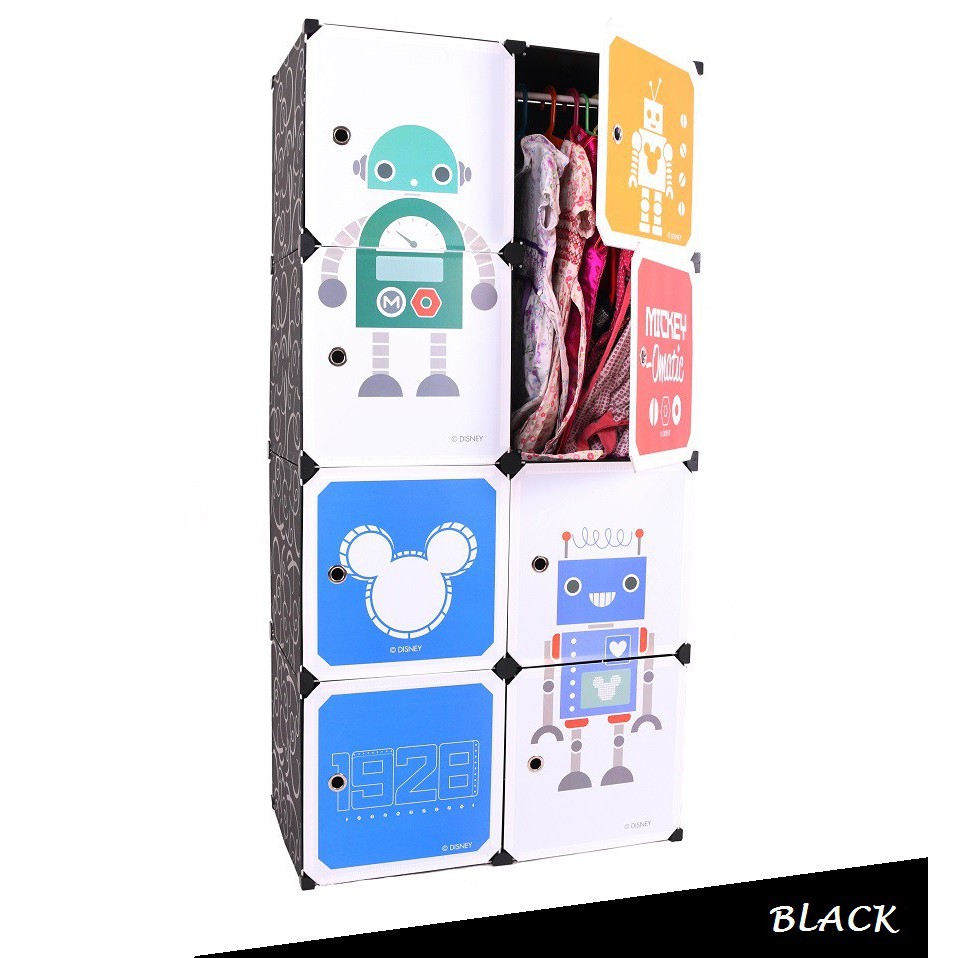 Robot Design Cabinet 8 Cubes Wardrobe (LRA0058) | Shopee Malaysia