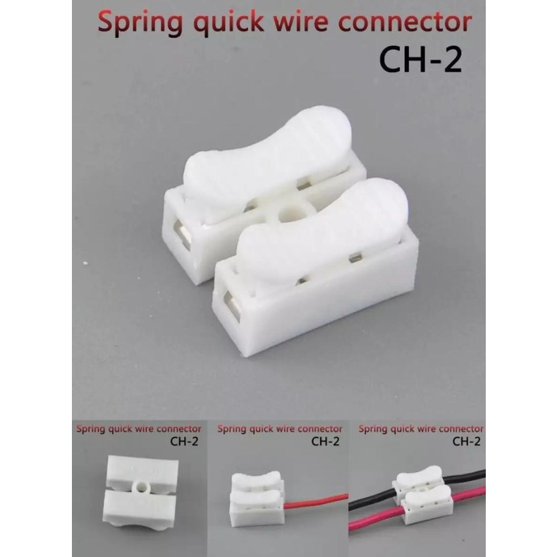 2 Pin Self Locking Electrical Cable Connector /Quick Splice Lock Wire ...