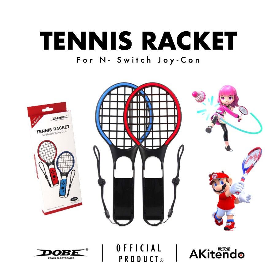 Dobe Tennis racker for Nintendo Switch Joy-Con Tennis racket TNS-1862 ...