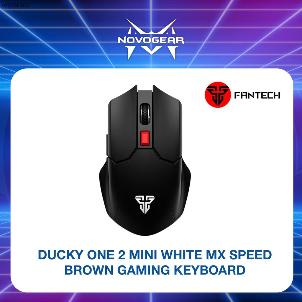 Fantech cruiser wg11 wireless mouse-black | BeeCost