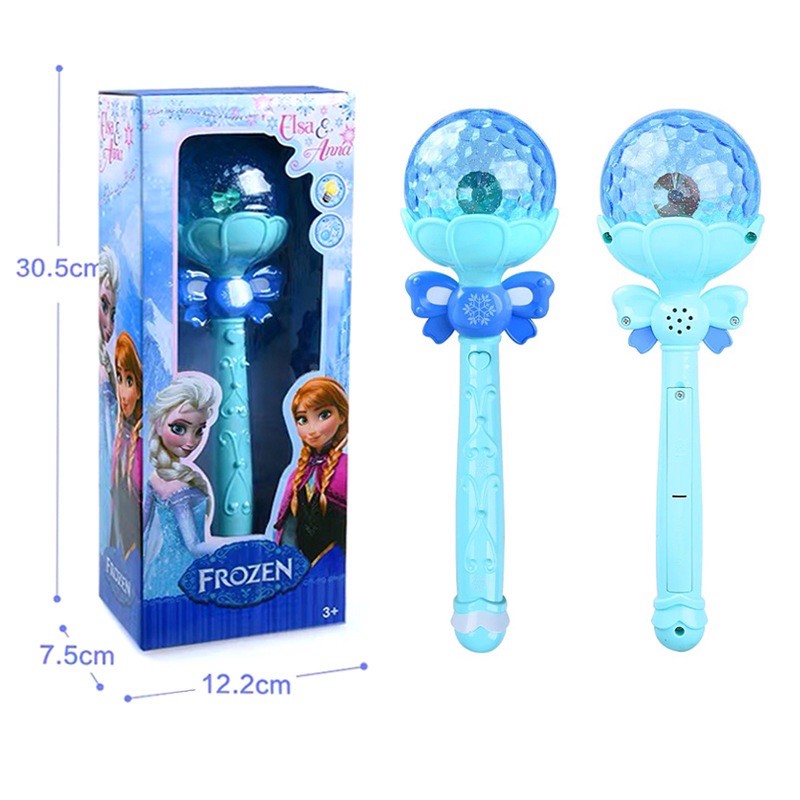 FROZEN Elsa Anna MAGIC ADVENTURE TOYS Music Let It Go and Beautiful LED ...