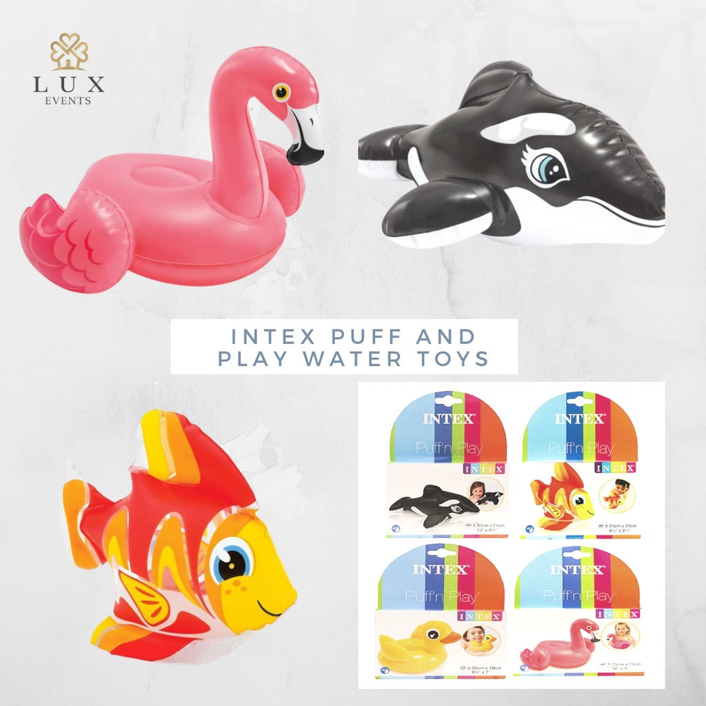 Intex Puff and Play Water Toys ( Good Condition ) | Shopee Malaysia