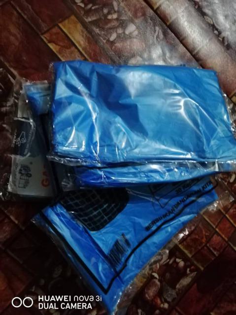 HDPE 18 X 21 Small Blue Garbage Bag/Plastik Sampah Biru (30Sheets/Pkt ...
