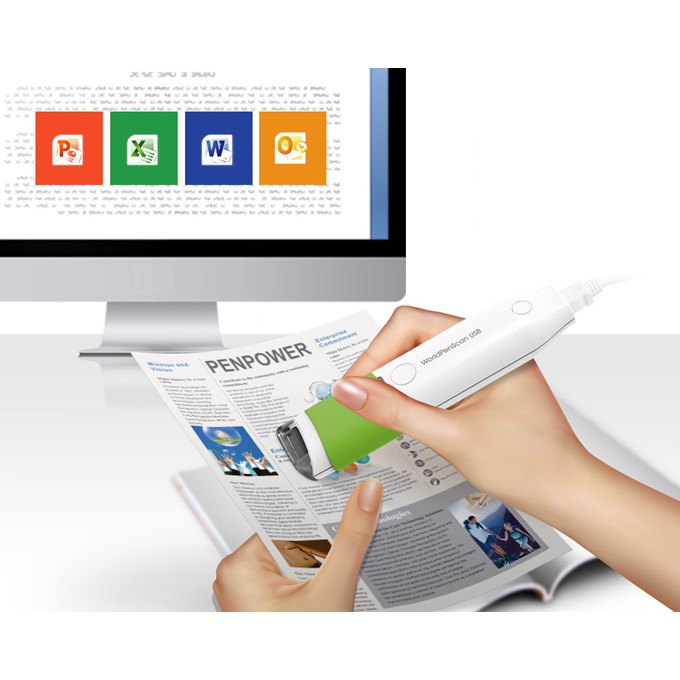 PenPower WorldPenScan USB (Win/Mac) Hand held Pen Scanner & Translator ...