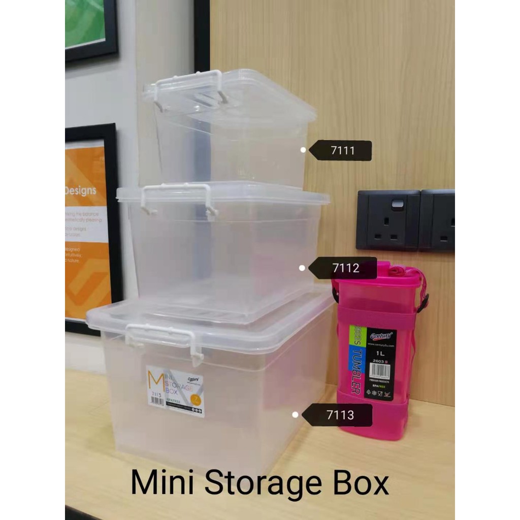 Century Mini Storage Box (7111,7112,7113) kotak simpanan kecil ...