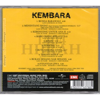 KEMBARA (M NASIR) - 1404 Hijrah 2017 EMI / UNIVERSAL MUSIC ORIGINAL CD ...