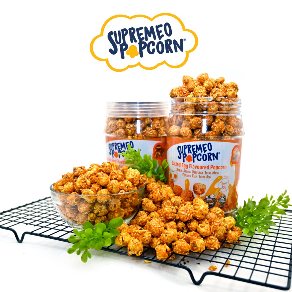 Supremeo Salted Egg Popcorn Single (240g) | Shopee Malaysia
