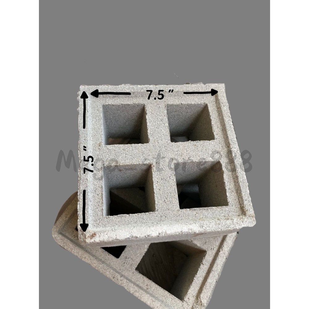 MEGA VENTILATION BLOCK / BATU ANGIN / BATU BUNGA / BATU BLOCK | Shopee ...