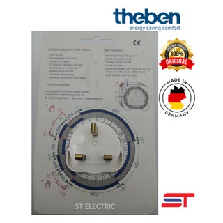 ORIGINAL THEBEN / TIMEGUARD 13A PLUG in TIMER 24hrs / TIME SWITCH / THE ...
