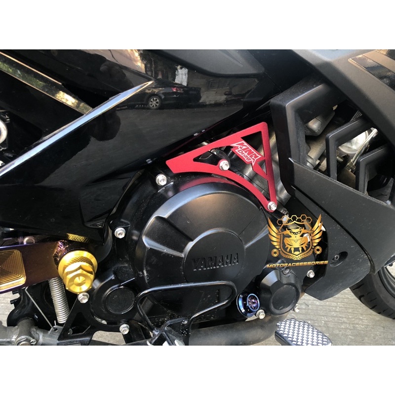 Yamaha Y15ZR V1 V2 Side Engine Bracket King Drag 1 Set Titanium Engine ...