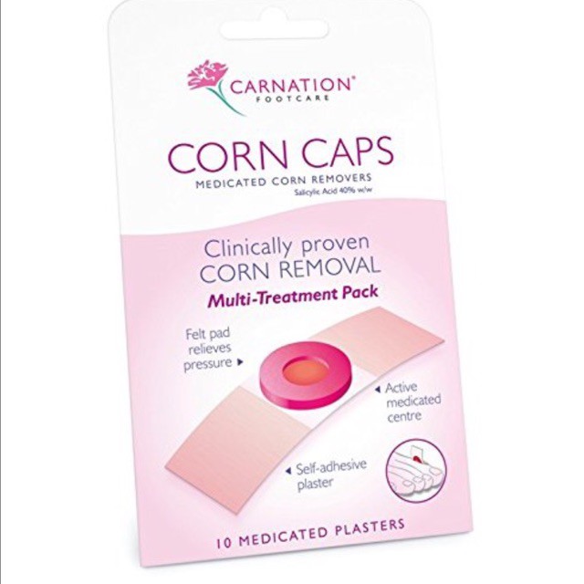 CARNATION CORN CAPS MEDICATED PLASTER 5'S | Shopee Malaysia
