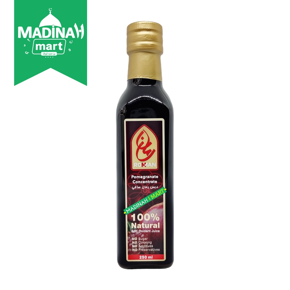 Roman Pati Delima Organik 250ml / Original Organic Pomegranate ...