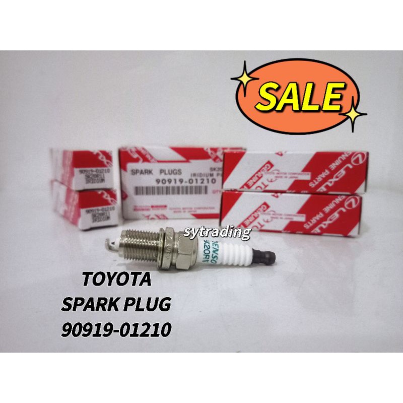Toyota Spark Plug Iridium plug 90919-01210 SK20R11 Estima ACR50 Vellfire Alphard Harrier Camry ...