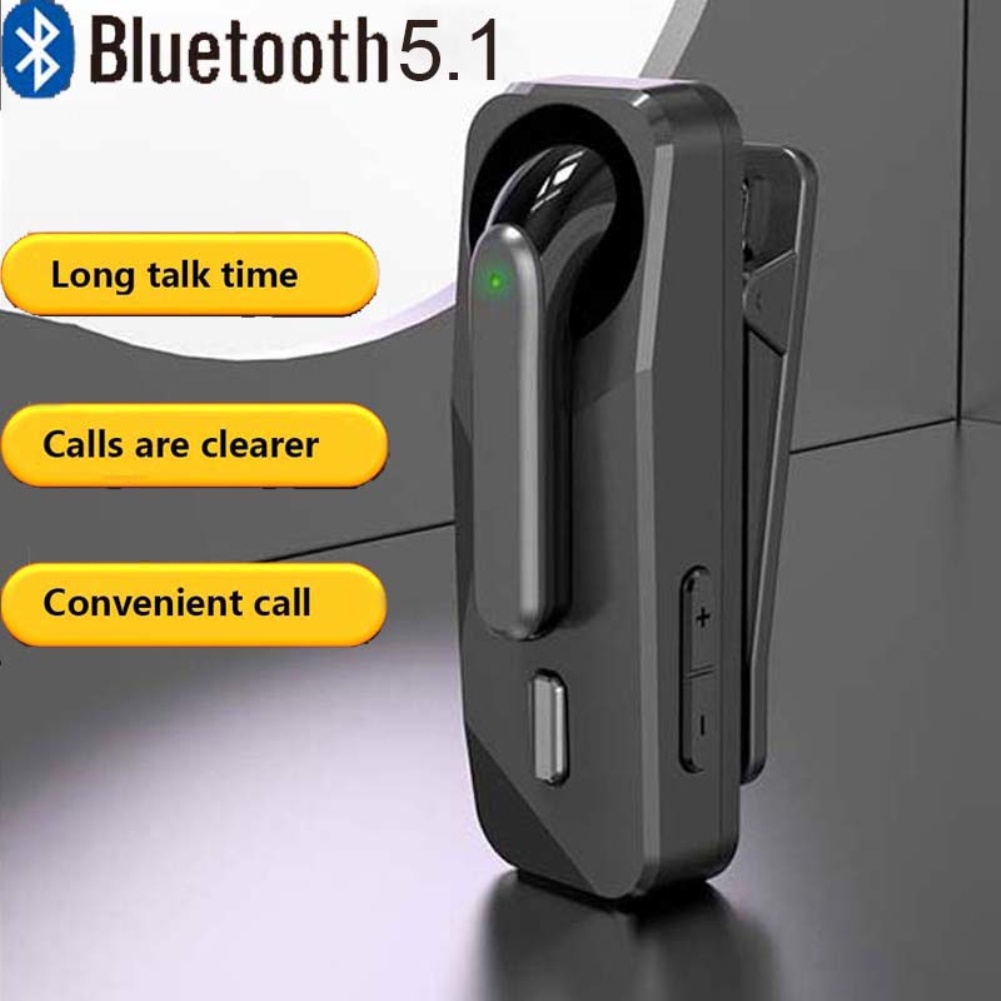 Y01 Bluetooth 5.1 Wireless Earphone Business Headset With Mic Sports ...