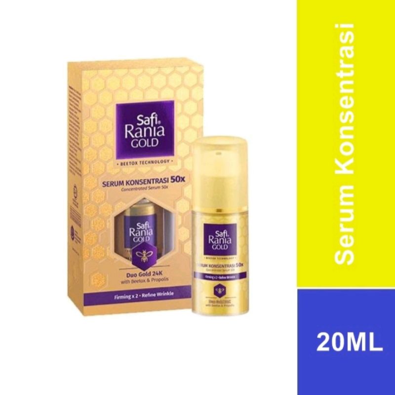 SAFI RANIA GOLD SERUM KONSENTRASI 50X(20ml) | Shopee Malaysia