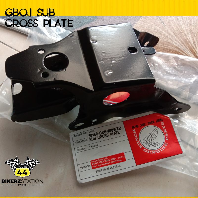 HONDA C70 GBOJ ORIGINAL SUB CROSS PLATE | Shopee Malaysia