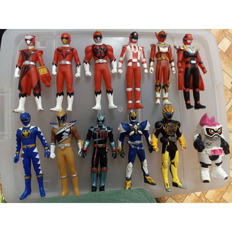 BANDAI SOFUBI 6.5 SUPER SENTAI , KAMEN RIDER , RYUKENDO | Shopee Malaysia