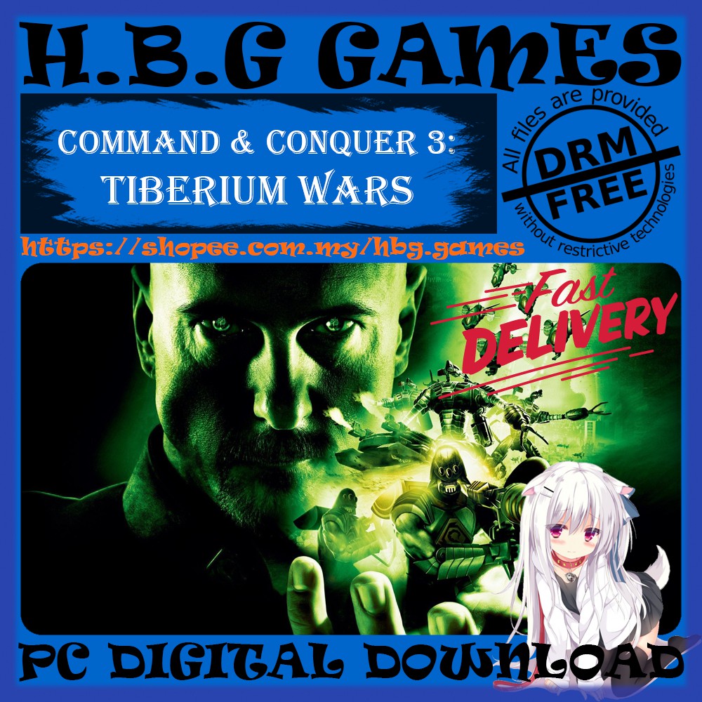 Command & Conquer 3: Tiberium Wars [PC DIGITAL DOWNLOAD] [OFFLINE] [DRM ...