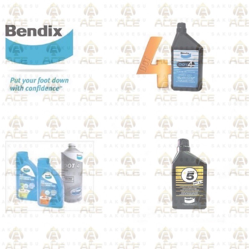 Bendix High Performance/ Heavy Duty Brake Fluid Dot 4, Dot 5.1 | Shopee ...