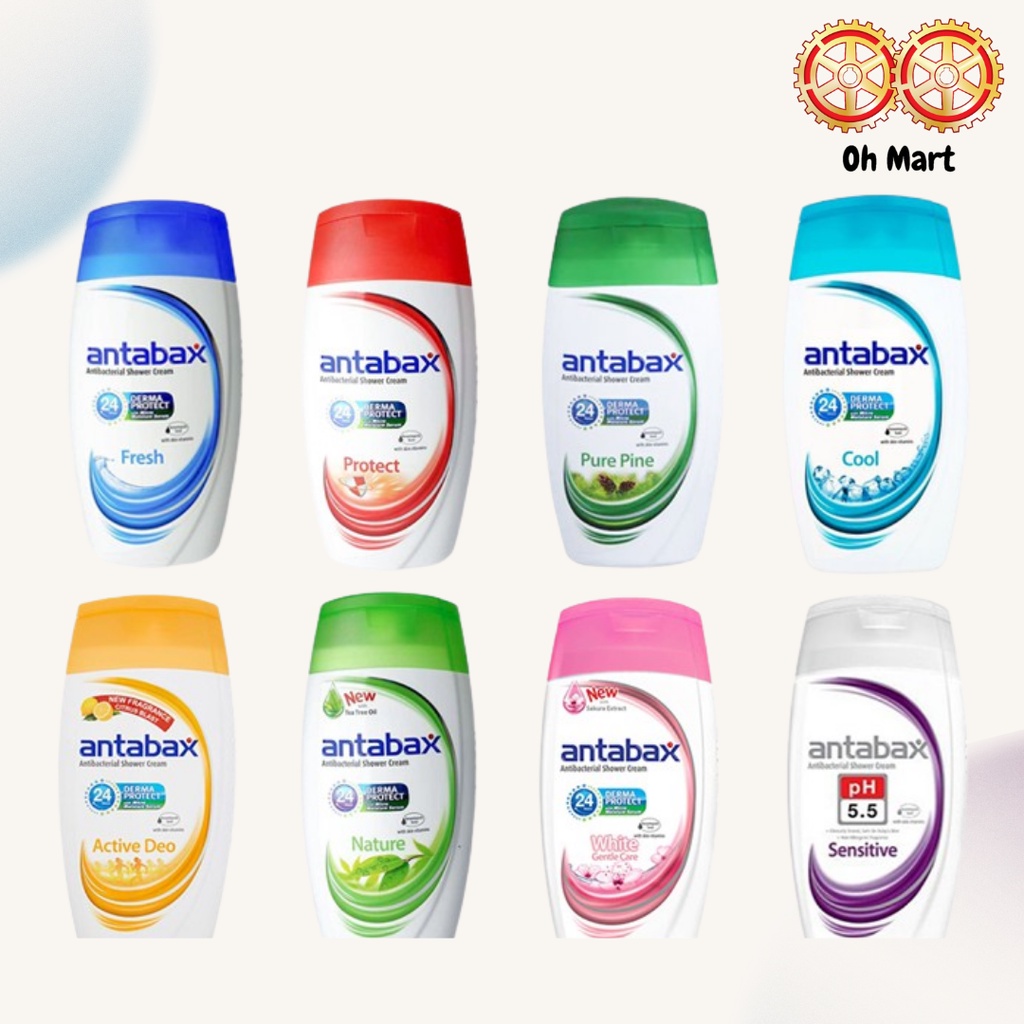 Antabax Antibacterial Shower Cream 24 hours Derma Protect 250ml ...