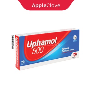 Uphamol 650 Uphamol 500 paracetamol - 20 Tablets | Shopee Malaysia